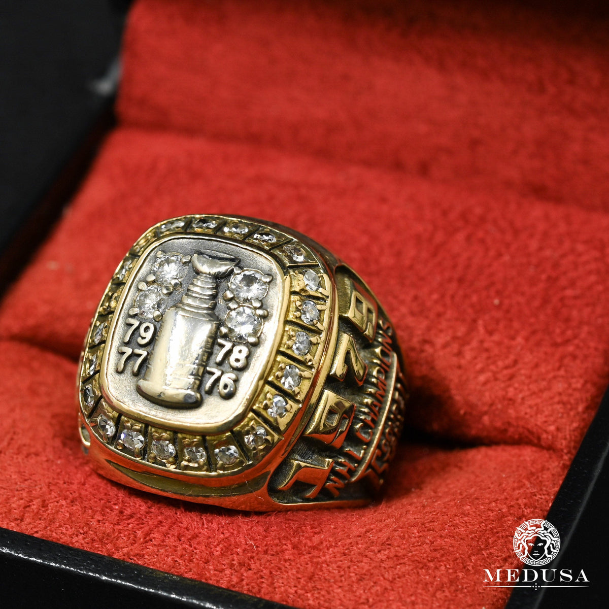 14K Gold Diamond Ring | Montreal Canadiens Stanley Cup Rings Year ...