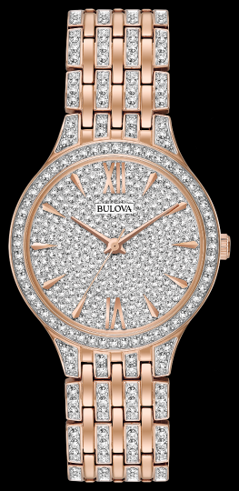 Montre Bulova | Bulova Cristal - 98L235 Montre Femme | Bijoux Medusa