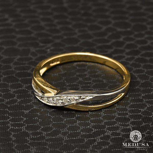 14K Gold Diamond Ring | Fairy D9 - Women's Diamond Ring | Medusa Jewelry
