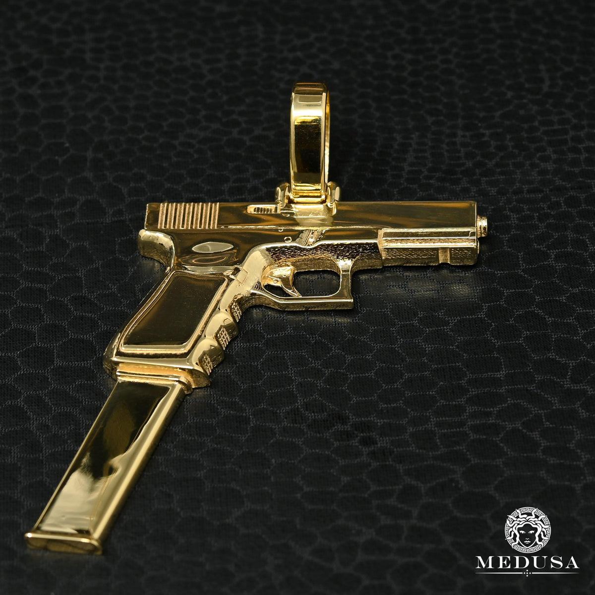 Pendentif en Or 10K | Glock Extendo X1 Pendentif Divers | Bijoux Medusa