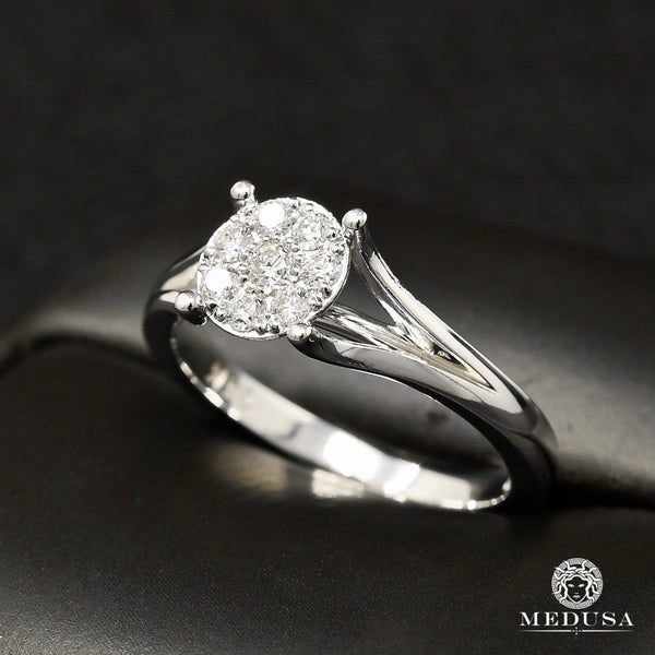 14K Gold Diamond Ring | Trinity D18 - 27PT Solitaire Engagement Ring ...